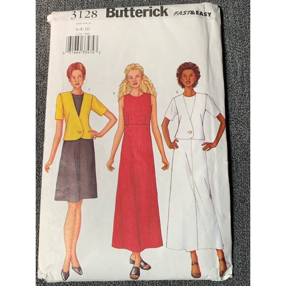 Butterick | Other | Butterick 328 Misses Coat Dress Sewing Pattern ...